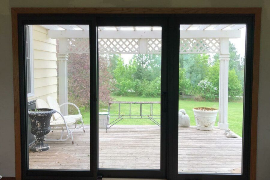 Brick Wall Turns into 3-Panel Window Opening - Pella Windows & Doors of ...