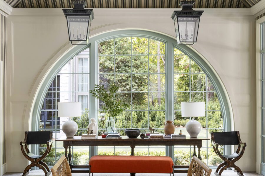 Reserve - Traditional - Curved Wood Window in Formal Livingroom - Pella ...