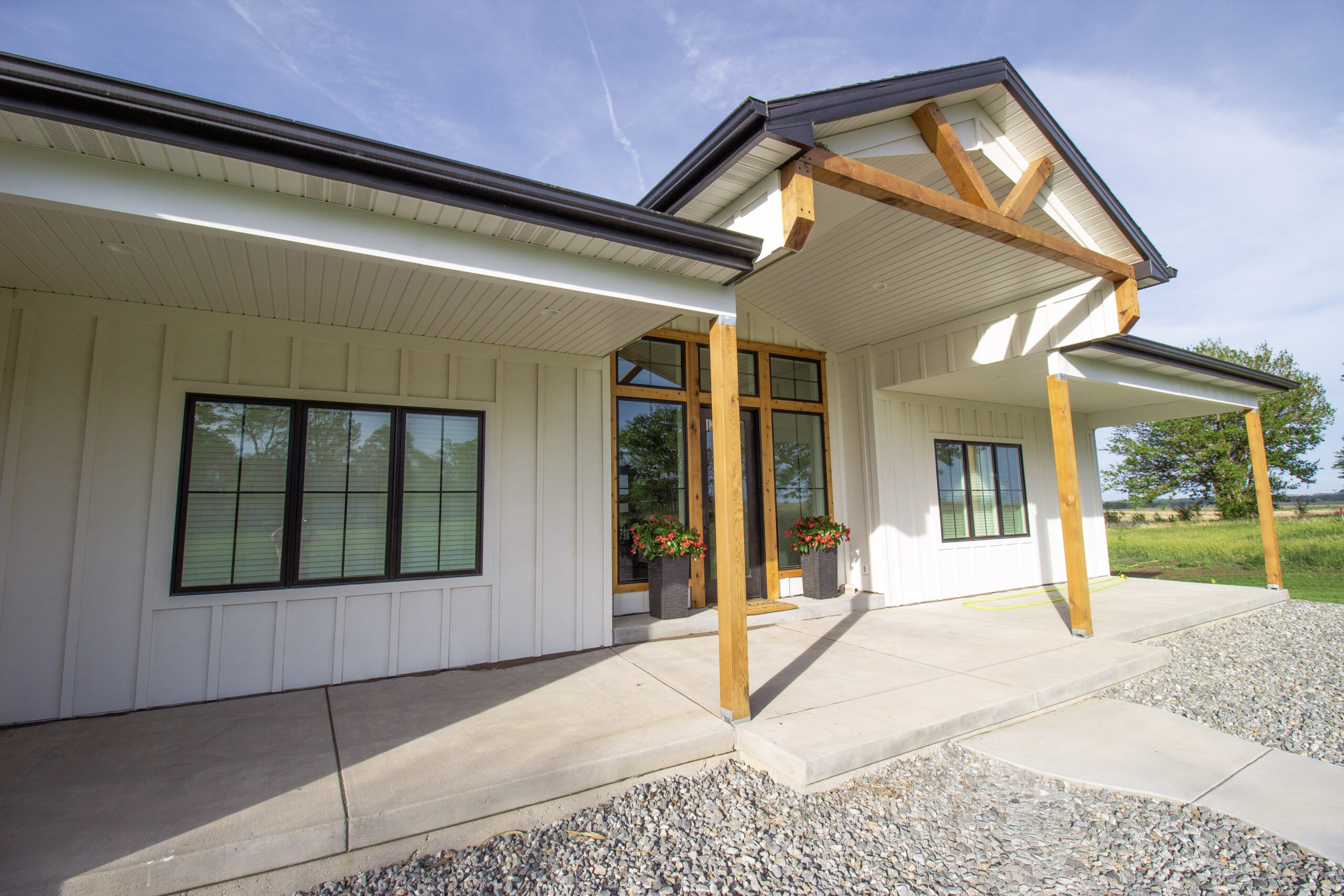 Lifestyle Series - White Wood Windows in Craftsman Home - Pella Windows ...