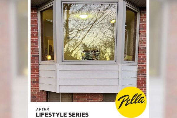Lincoln Home Bay Window & Entry Replacement - Pella Windows & Doors of ...