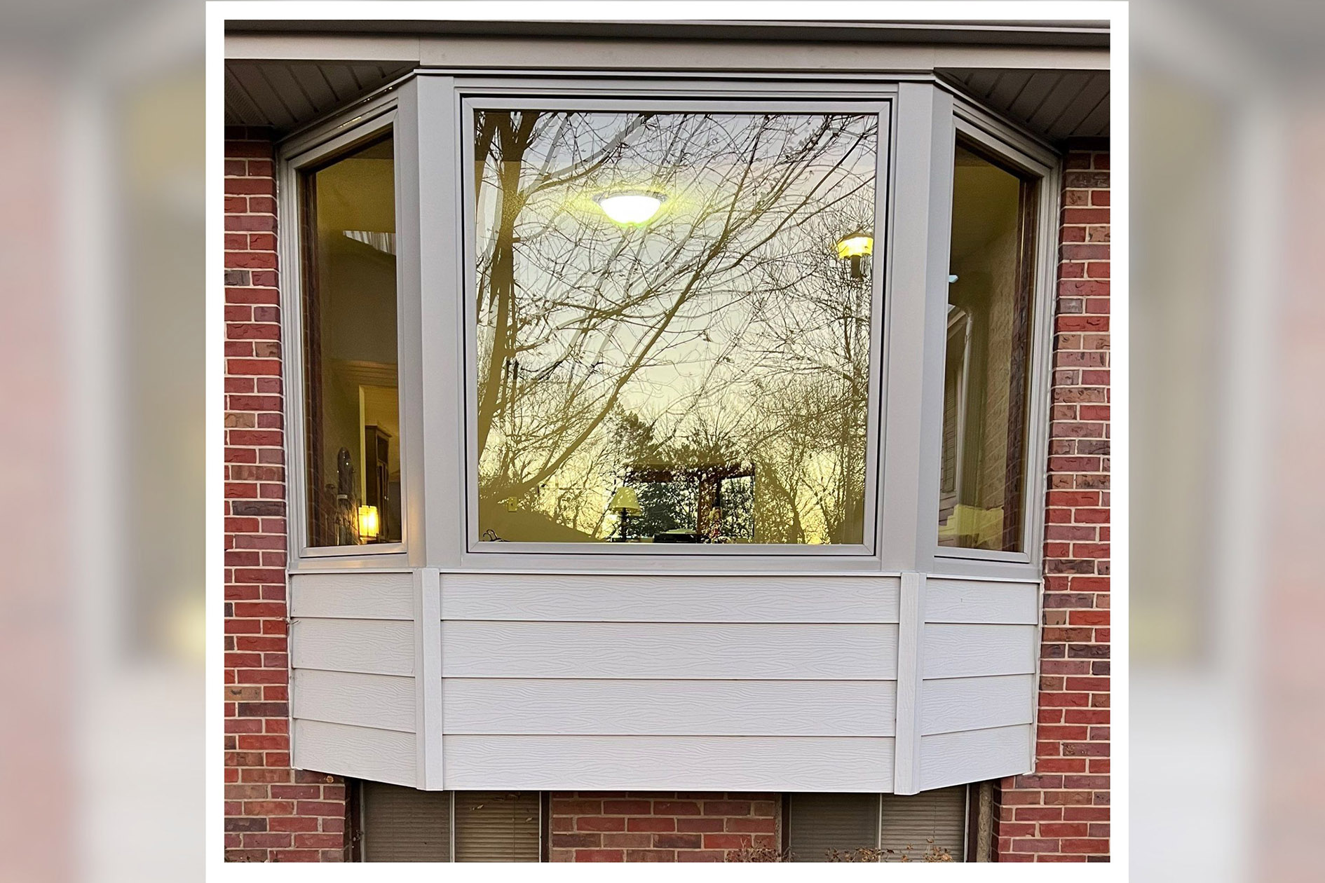 Lincoln Home Bay Window & Entry Replacement - Pella Windows & Doors of ...